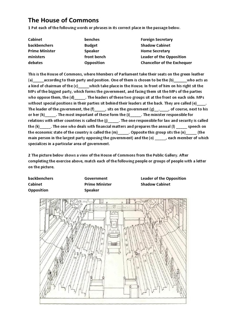 The House of Commons | PDF | House Of Commons Of The United Kingdom ...