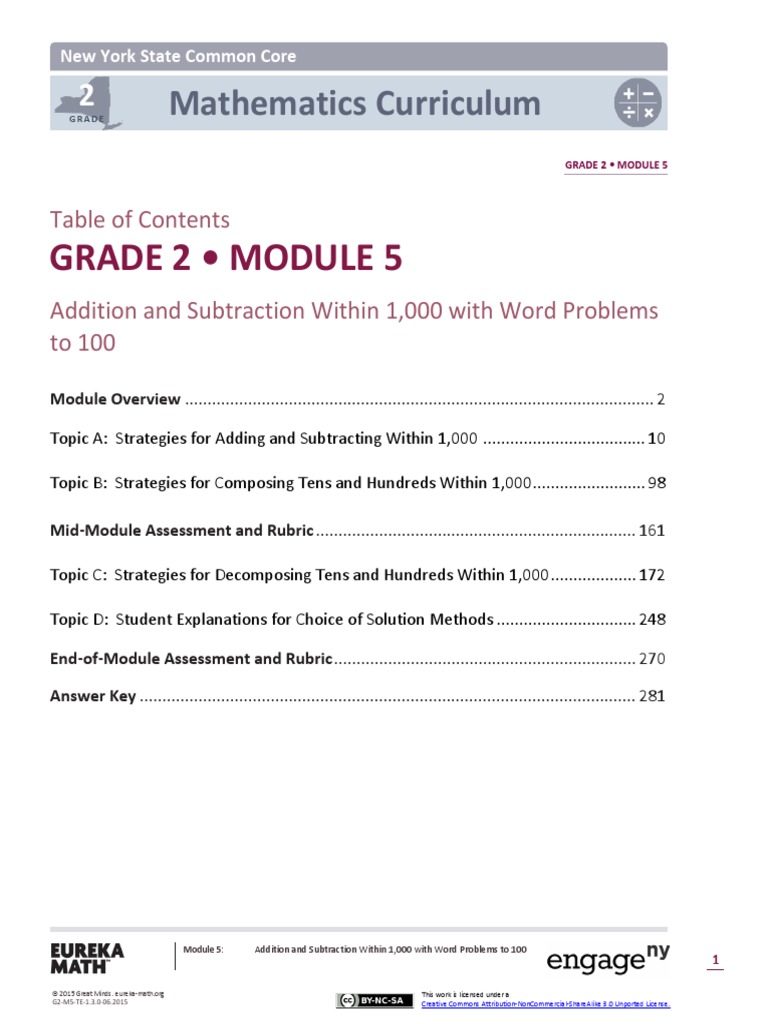 Module 3 Homework | PDF | Common Core State Standards Initiative ...
