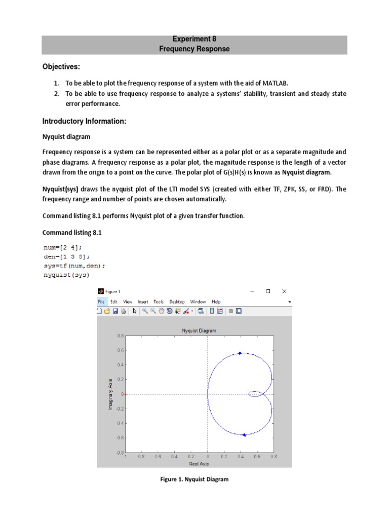 Frequency Response and Bode Plots | PDF | Algorithms | Systems Theory