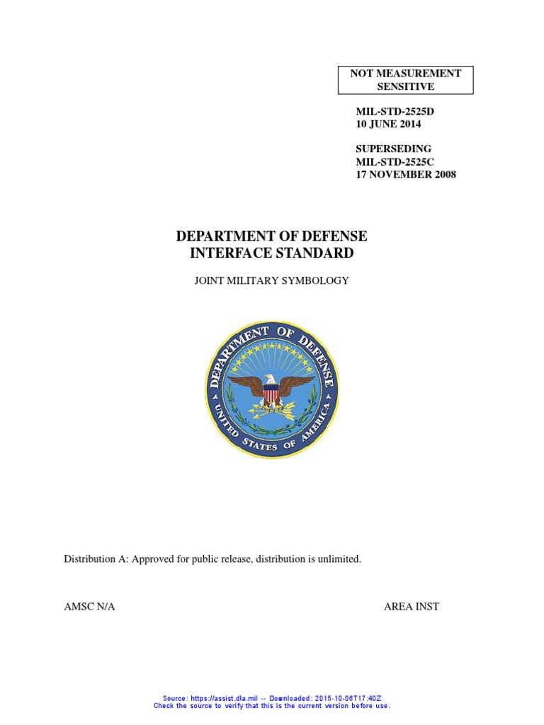 Joint Military Symbology Standard | PDF | Icon (Computing) | Armed Conflict