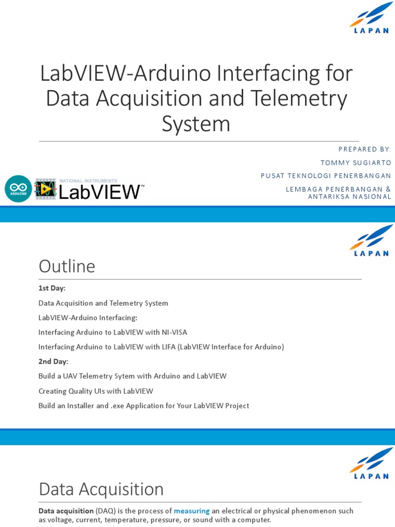 LabVIEW ArduinoInterfacingforDataAqcuisitionandTelemetrySystem | PDF ...
