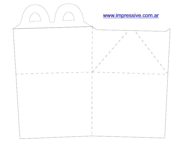 Plantilla Cajita Feliz Pdf Pdf