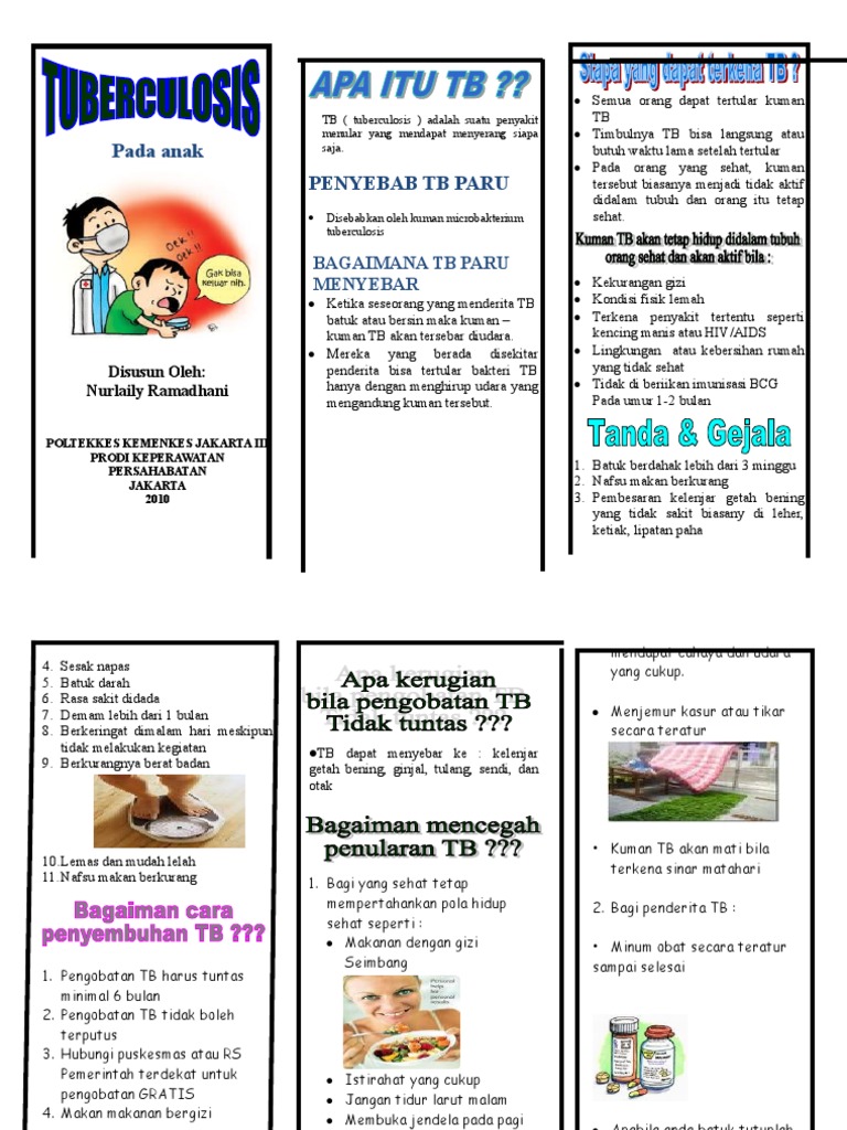Leaflet TB Pada Anak | PDF