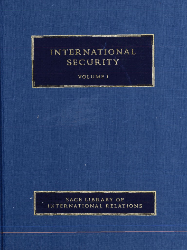 Barry Buzan and Lene Hansen-International Security Volume 1 | PDF ...