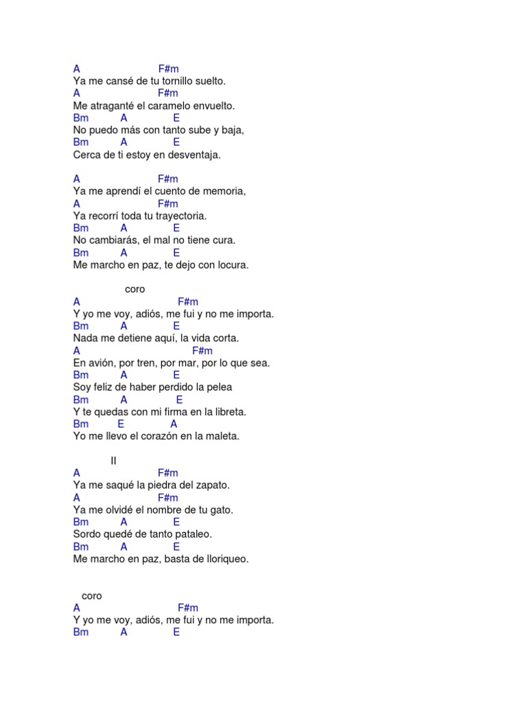 Corazon en La Maleta | PDF