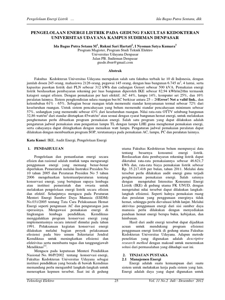 Contoh Artikel Ilmiah Teknik Elektro