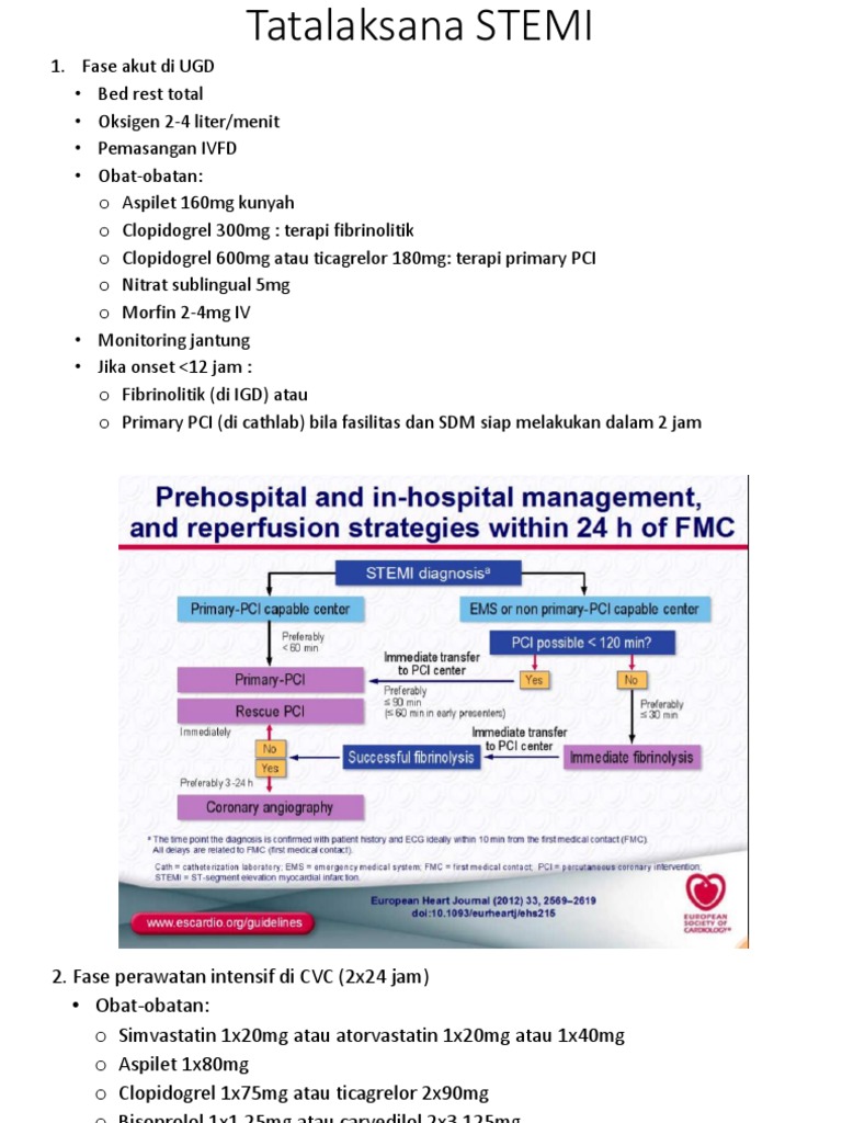 Tatalaksana STEMI | PDF