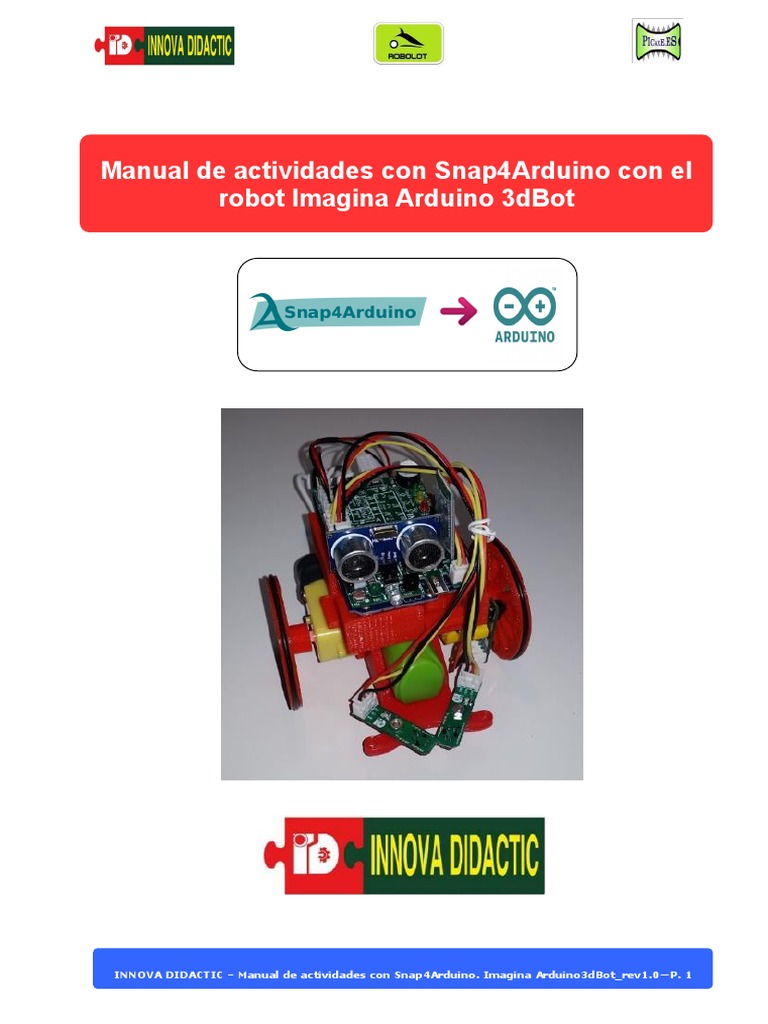 Manual Imagina Arduino | PDF | Diodo emisor de luz | Temperatura