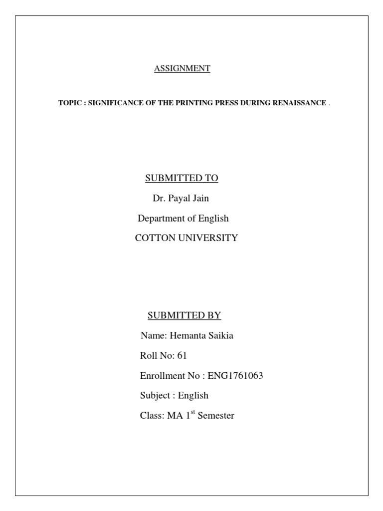 THE PRINTING PRESS Final PDF | PDF | Printing Press | Printing