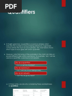 Unit10 Quantitative Pronouns | PDF | Pronoun | Adjective