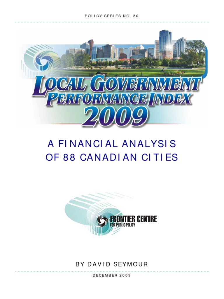 Canadian City Financial Analysis | PDF | Revenue | Taxes