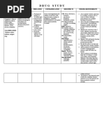 PNSS Drug Study | PDF | Saline (Medicine) | Intravenous Therapy