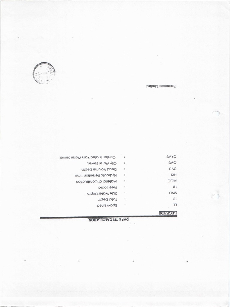 DAF & TPI Calculation | PDF