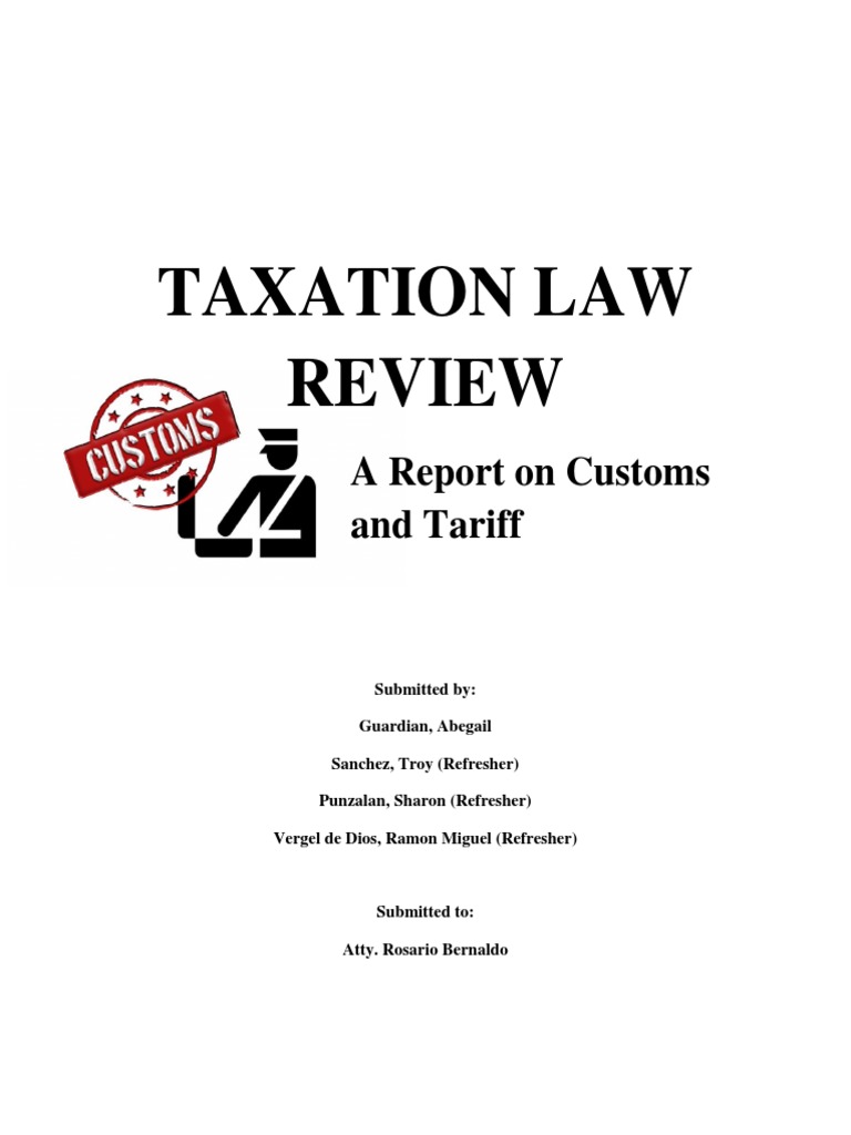 Customs and Tariff | PDF | Search And Seizure | Asset Forfeiture
