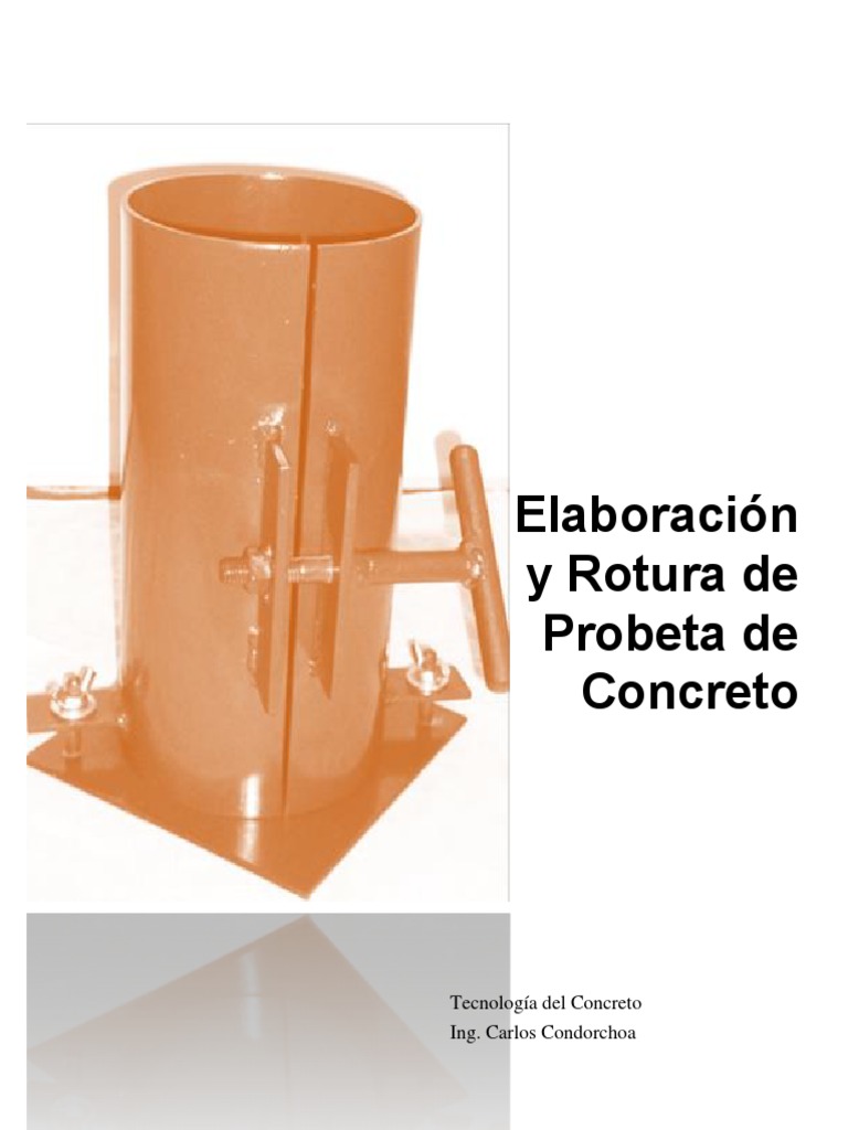 Rotura de Probetas de Concreto | PDF Rotura de Probetas de Concreto | PDF