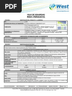 Ficha Tecnica Agua Acidulada | PDF | Agua | Química