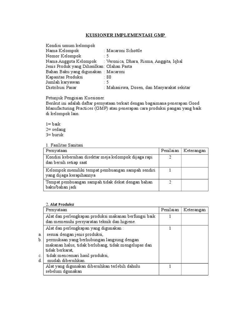 Form GMP | PDF