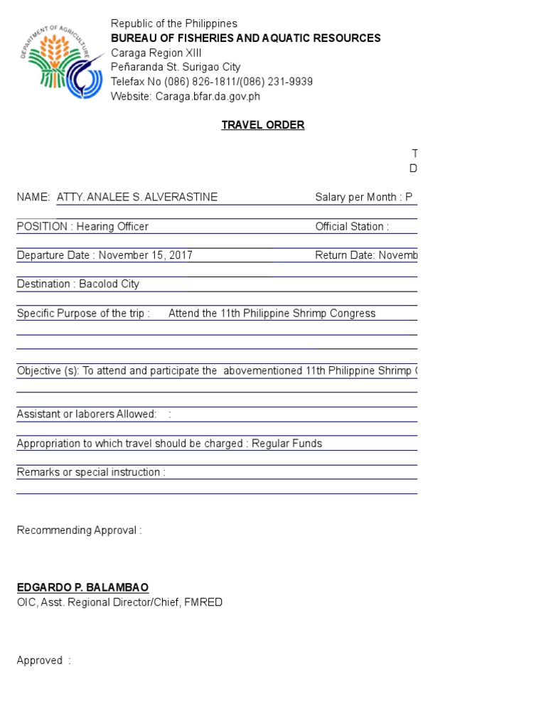 Bureau of Fisheries and Aquatic Resources | PDF