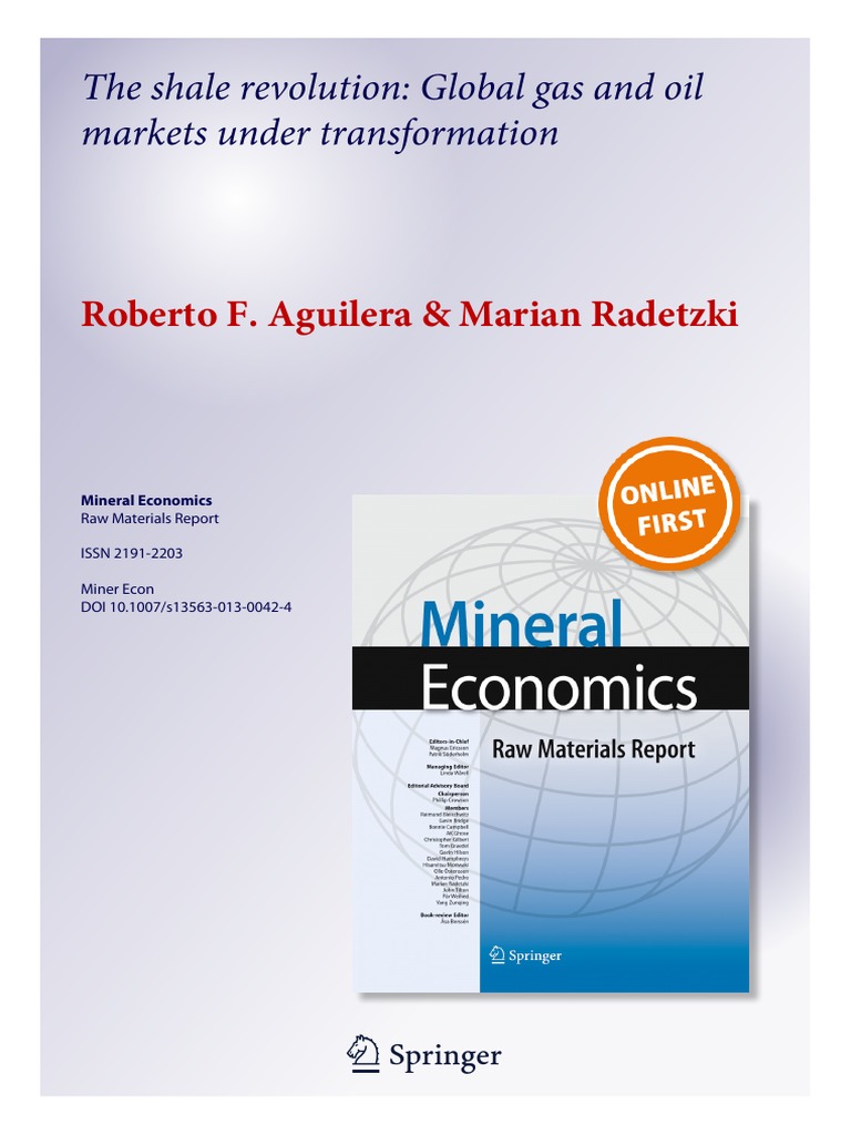 Shale Mineral Economics Online | PDF | Shale Gas | Oil Shale
