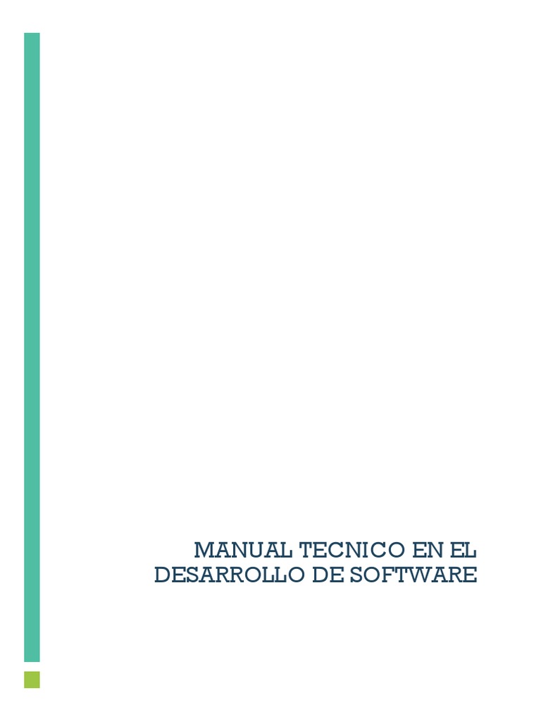 Manual Tecnico Software Ok | PDF | Caso de uso | Objeto (informática)