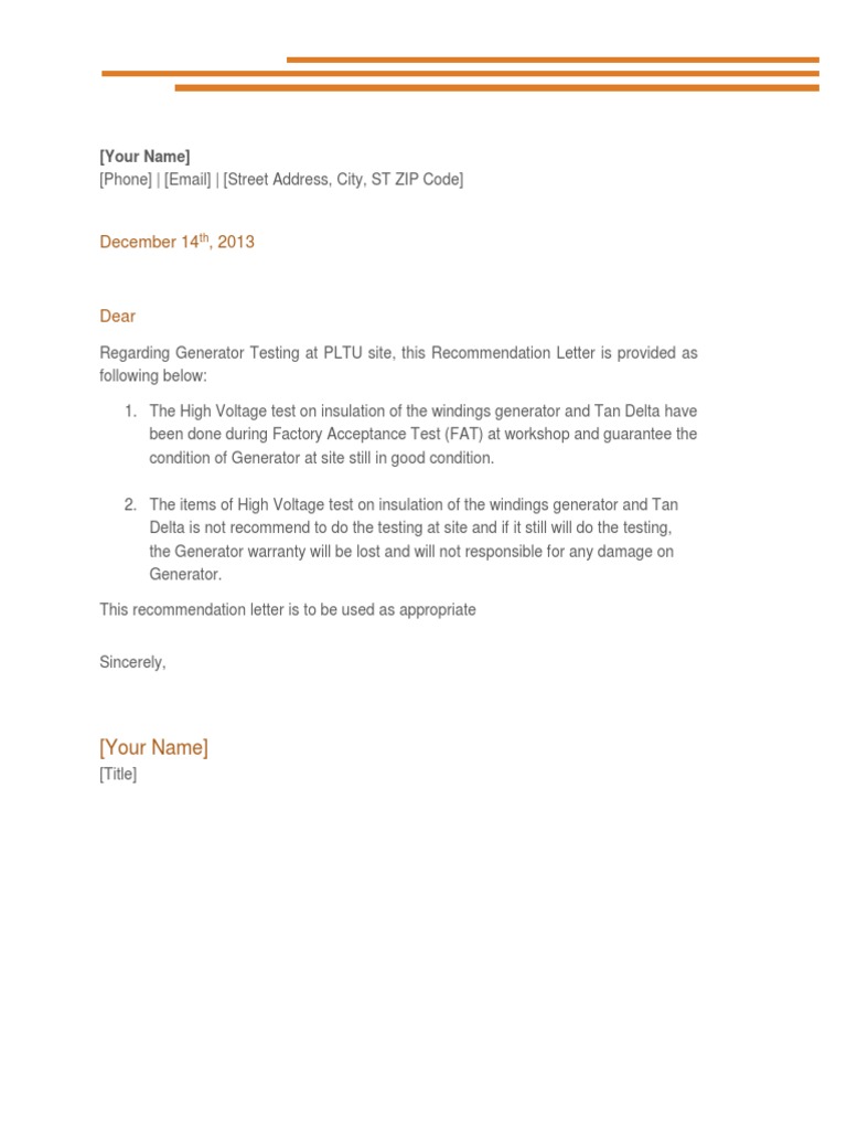 Reference Letter R1 | PDF