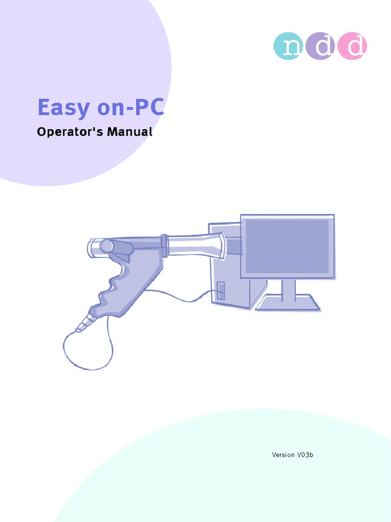 NDD Easy On PC Spirometer User Manual - V03b | PDF | Electromagnetic ...