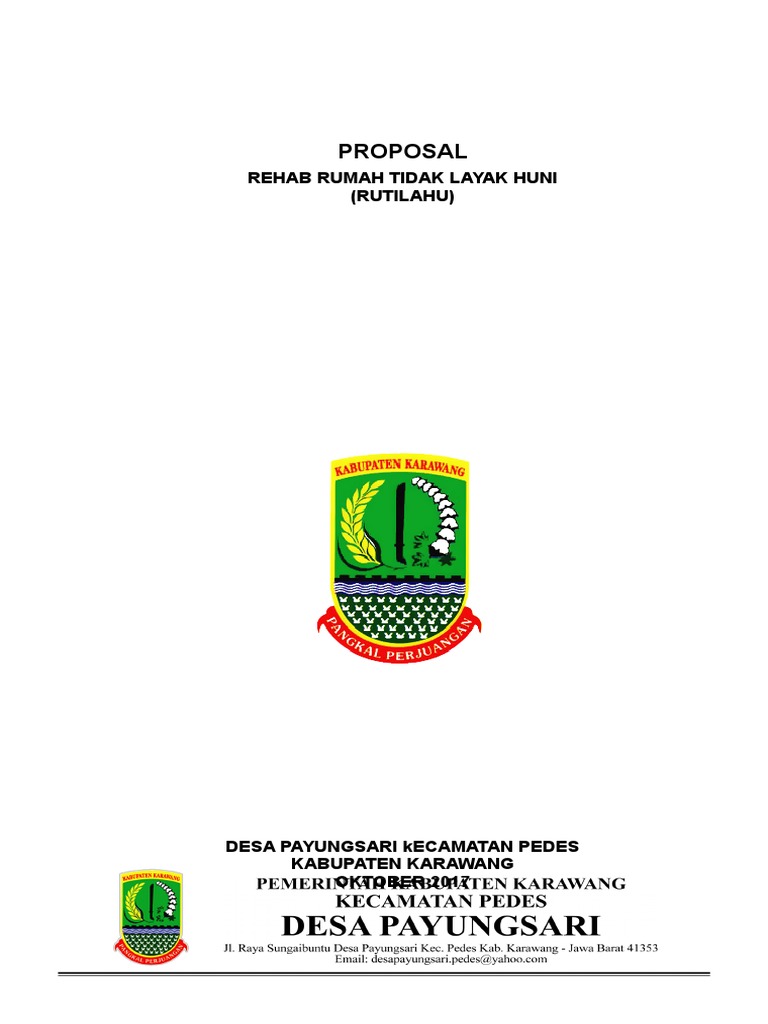 PROPOSAL RUTILAHU - 5 Unit | PDF