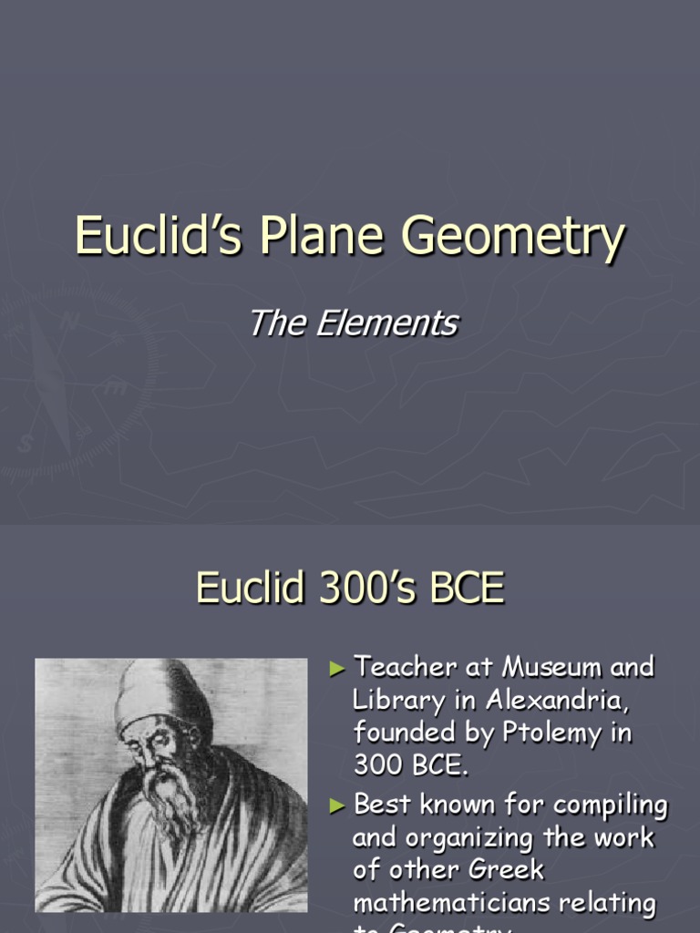 Euclid S Plane Geometry Download Free Pdf Euclidean Geometry