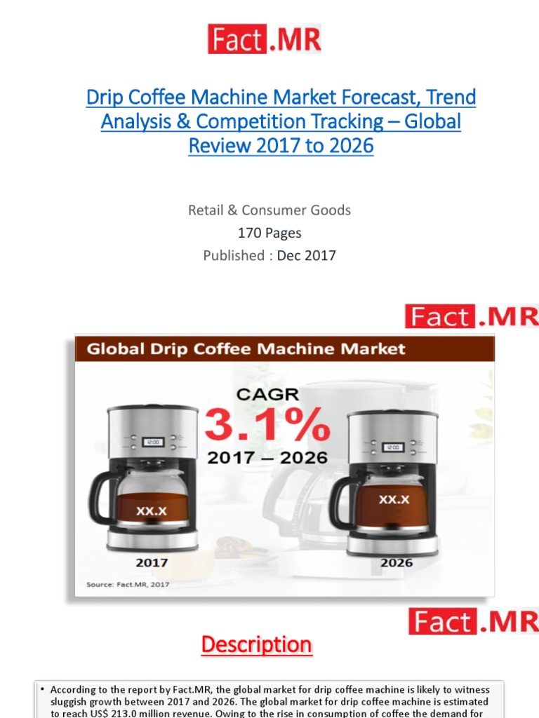Global Drip Coffee Machine Market Trends | PDF | Coffee | Latin America