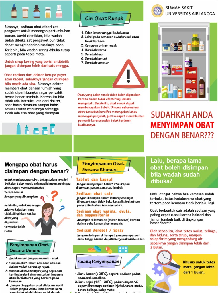 Cara Penggunaan Obat Yang Benar | PDF