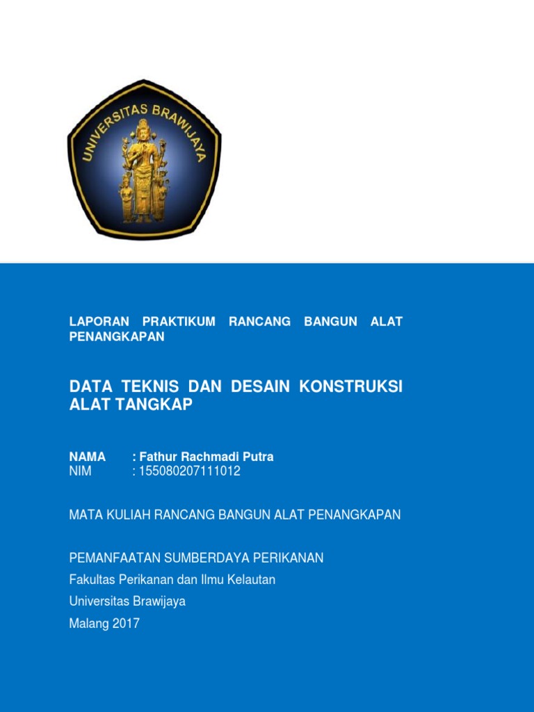Desain Alat Pancing Rawai Dasar | PDF