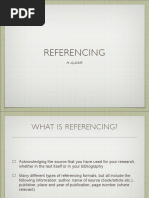 Stadio Referencing | PDF