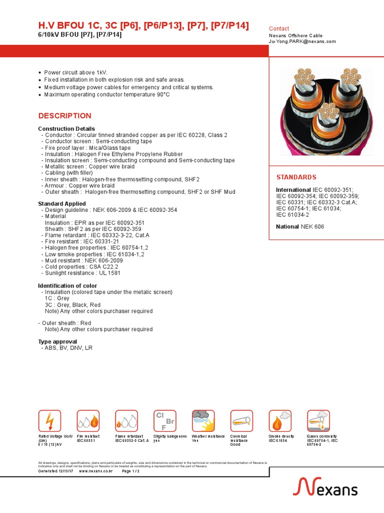 6 10kV BFOU P7 P7 P14 | PDF | Insulator (Electricity) | Electrical ...