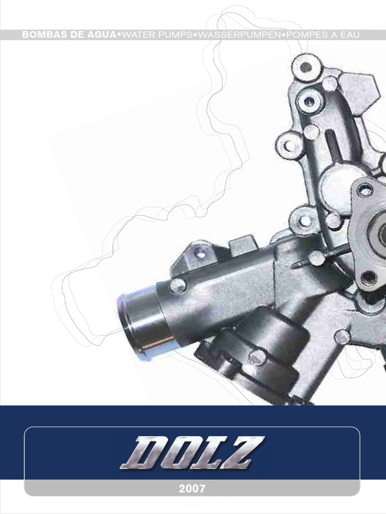 DOLZ Water Pump Catalog | PDF | Automotive Technologies | Automotive ...