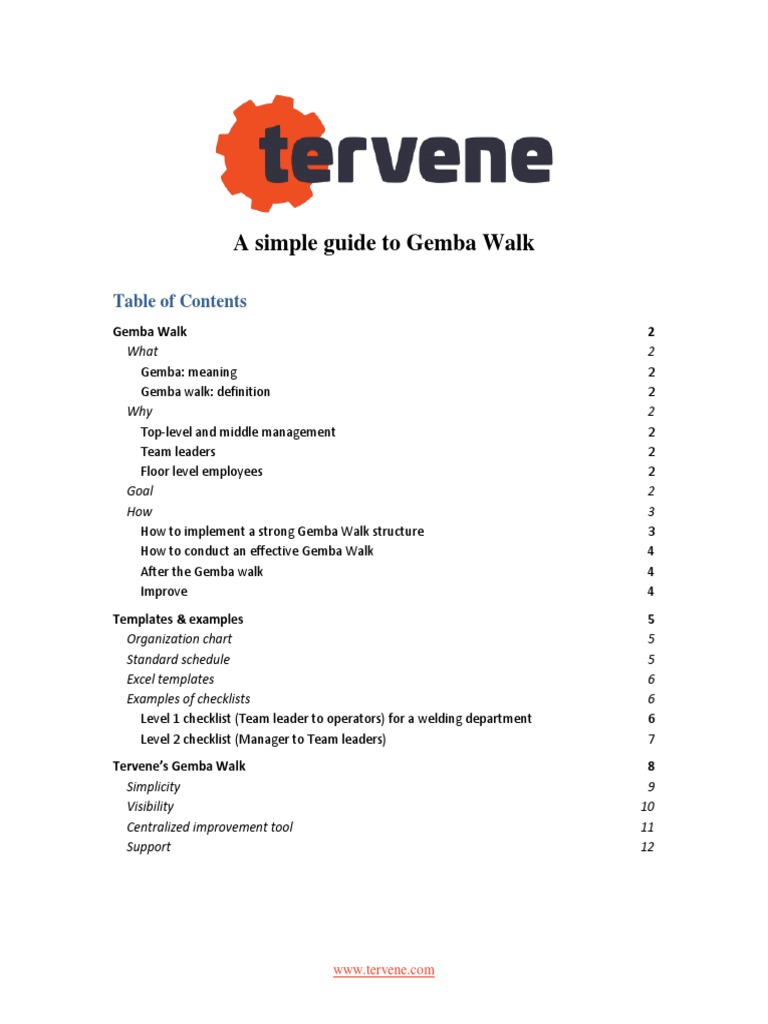 A Simple Guide To Gemba Walk Ebook - PD PDF | PDF | Leadership | Employment
