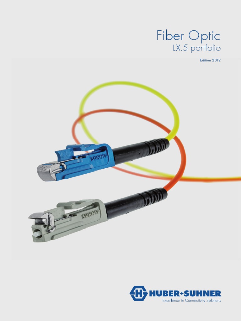 Conector Óptico LX.5 - Portfolio | PDF | Electrical Connector ...