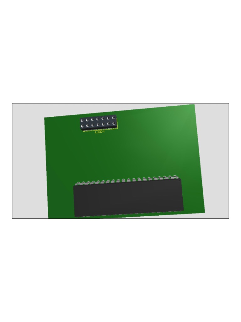 LCD KEYPAD - Proteus 8 Professional - 3D Visualizer | PDF