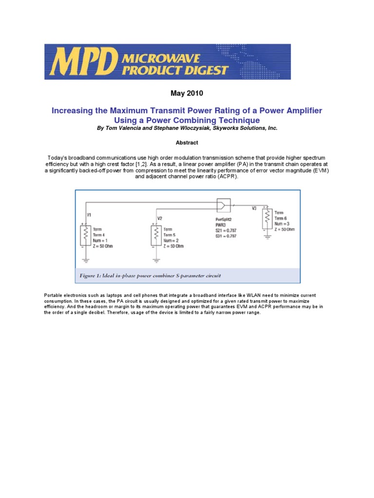 MPD Circuit | PDF | Amplifier | Electronic Engineering