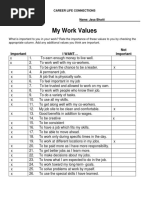 Work Preference Inventory | PDF | Change | Emergence