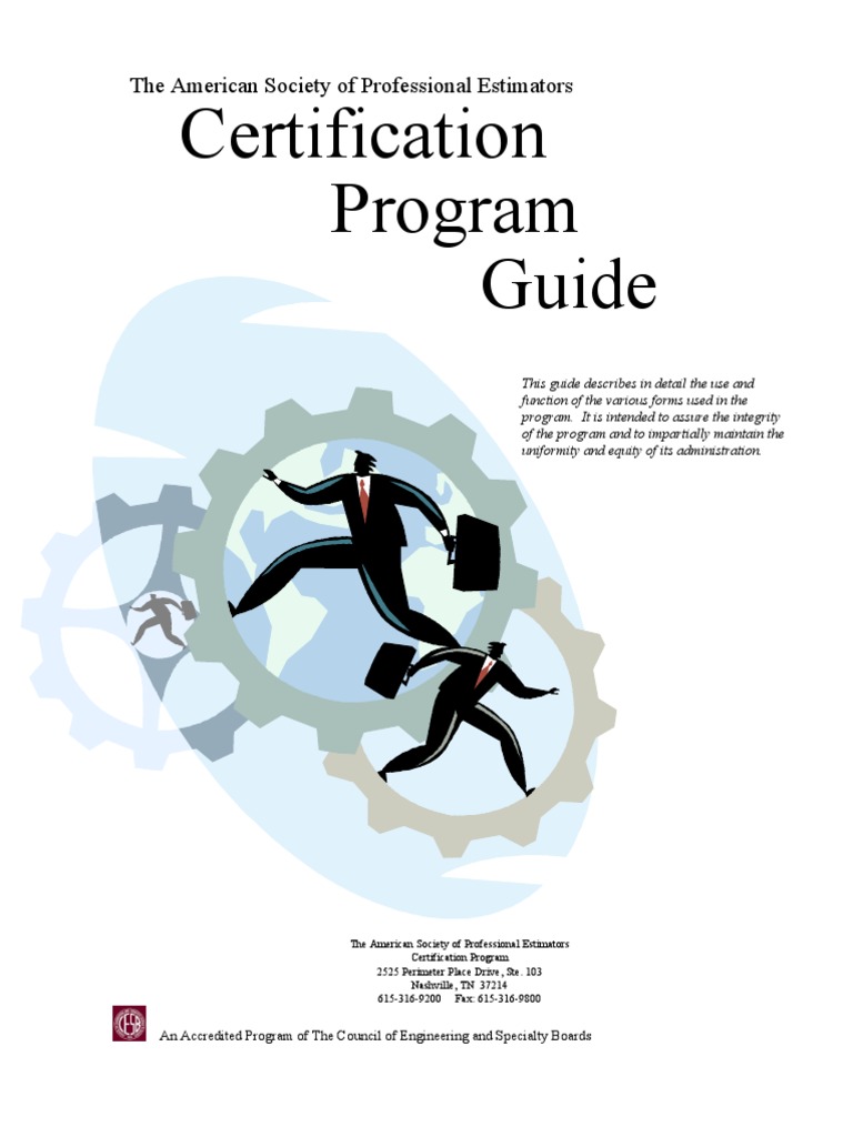 Certification Guide 02172010 | PDF | Certification | Test (Assessment)
