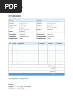 Amazon Invoice Blank | PDF