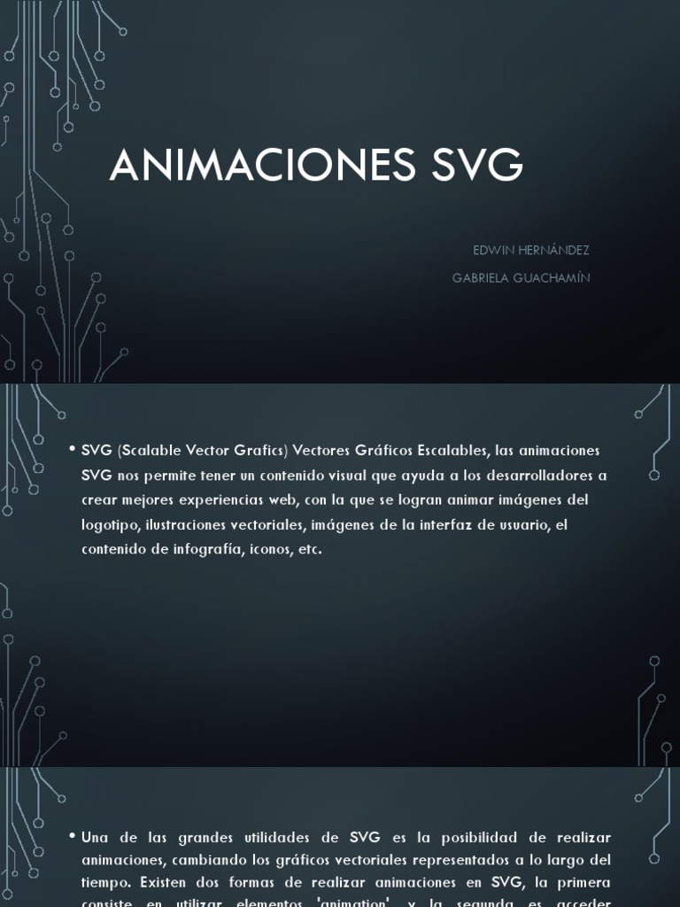 Animaciones SVG | PDF | Hojas de estilo en cascada | Script Java