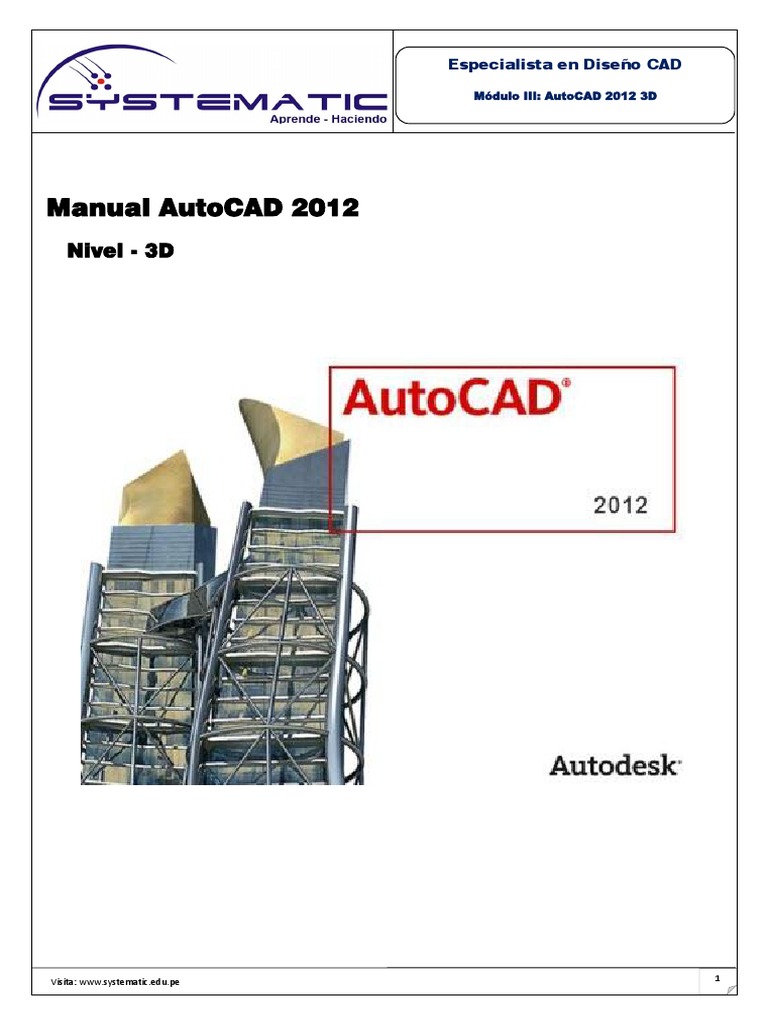 Módulo III - Autocad 3d | PDF | Point and Click | Ventana (informática)