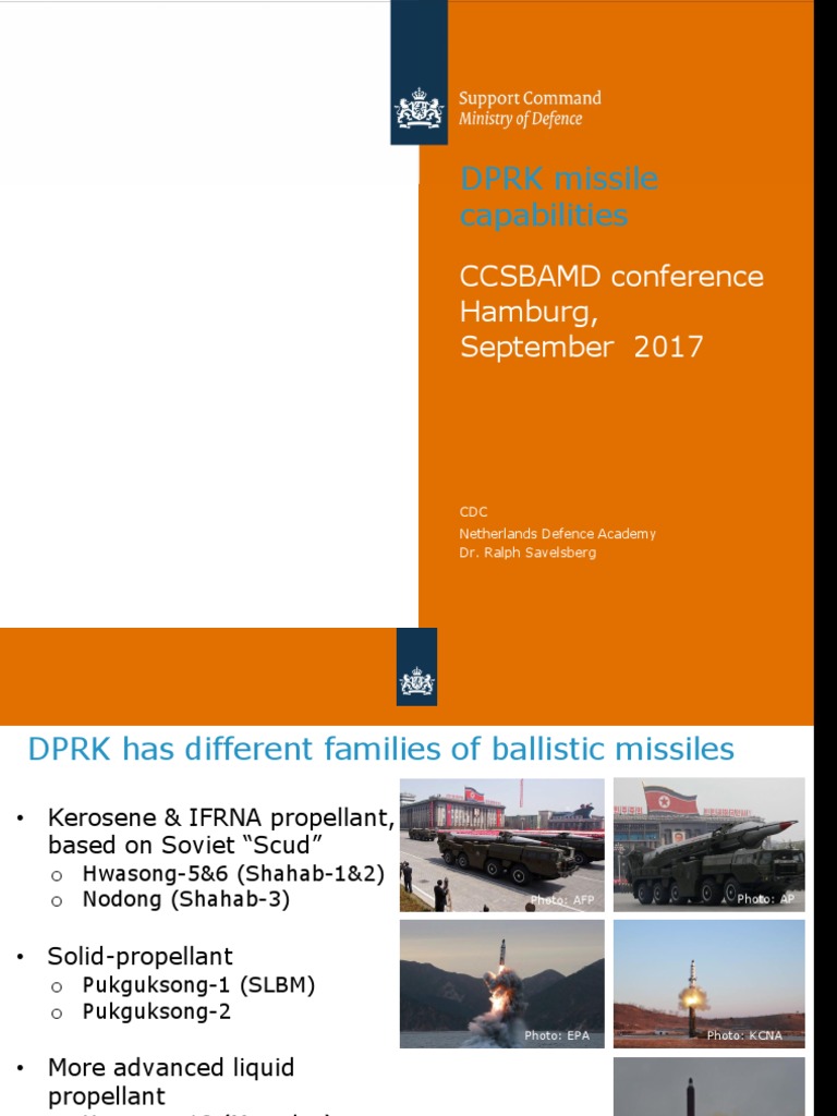 DPRK Missile Capabilities Analysis | PDF | Rockets And Missiles | Aerospace
