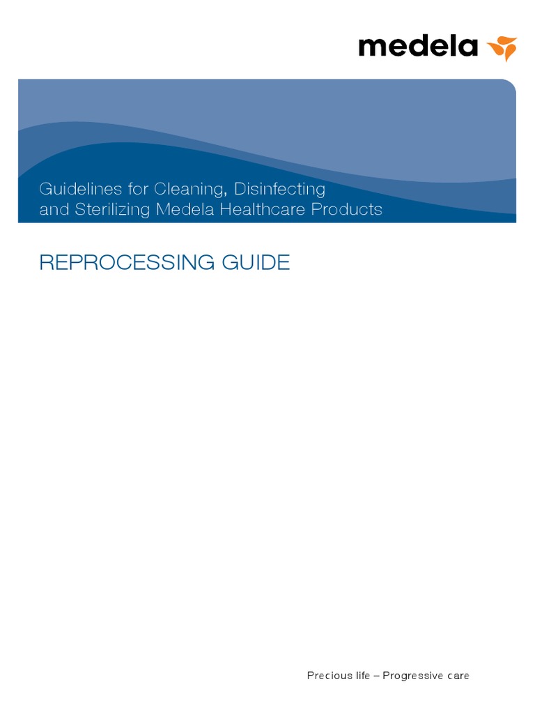 Medela Healthcare Cleaning Reprocessing Guide | PDF