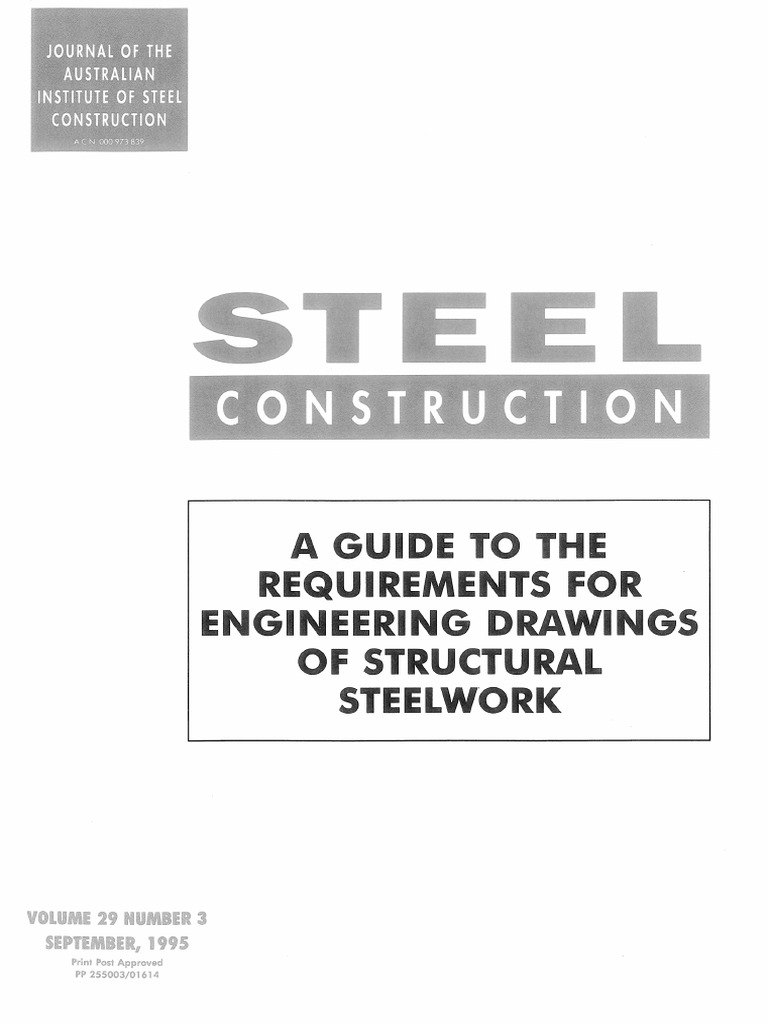 AISC Journal 1995 Engineering-Drawings PDF | PDF