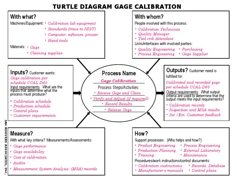 Turtle Diagram (Calibration) | PDF | Calibration | Laboratories