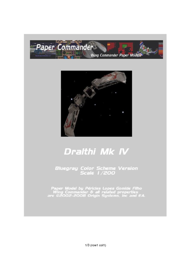 Dralthi Mark IV | PDF