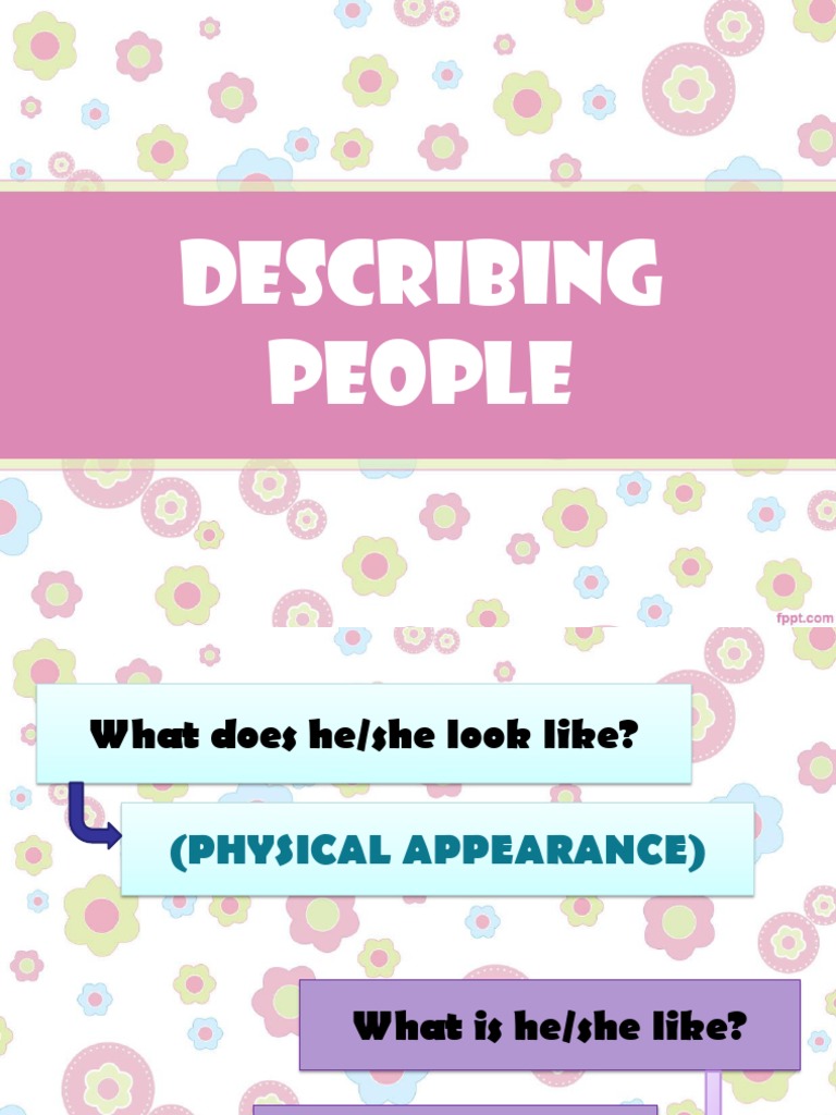 Describing People | PDF | Hair Color | Hair