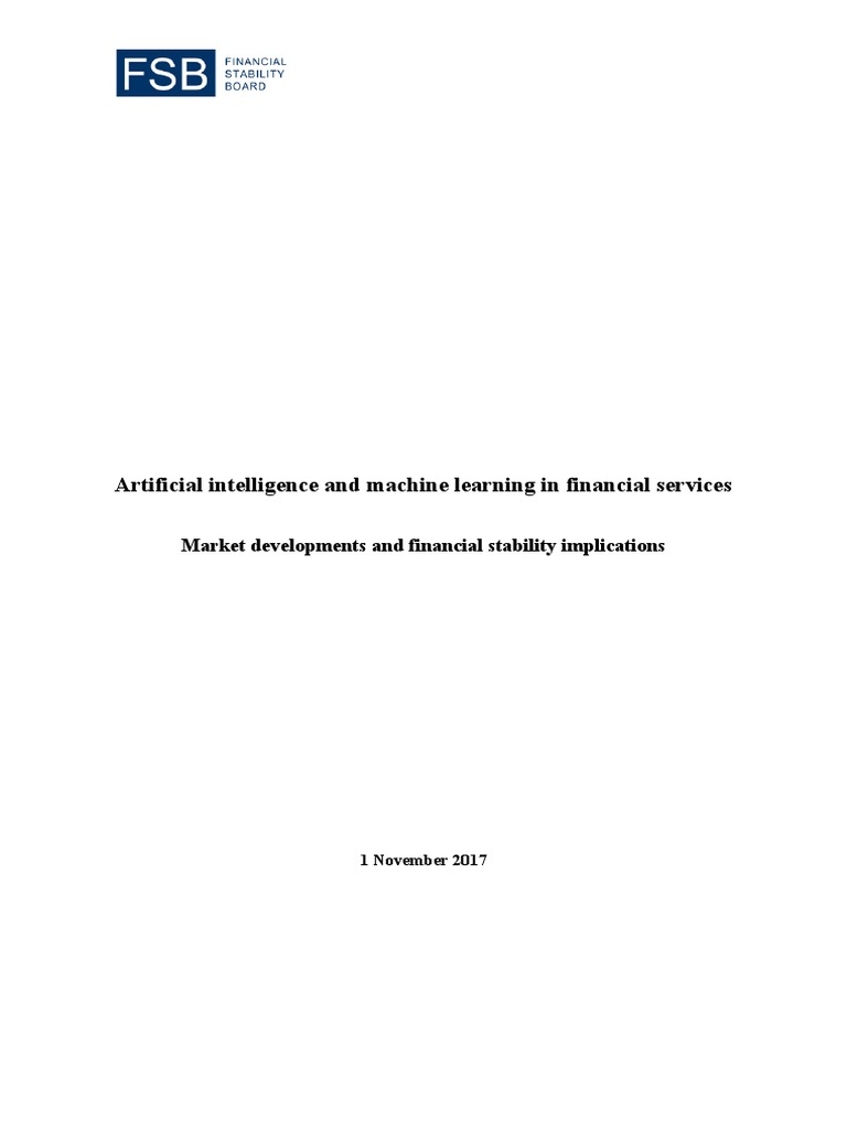 Artificial Intelligence and Machine Learning in Financial Services ...